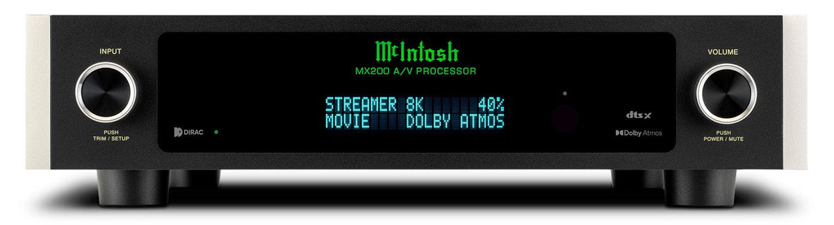McIntosh MX200 Home Theatre Processor (Dolby Atmos) – SoundHub