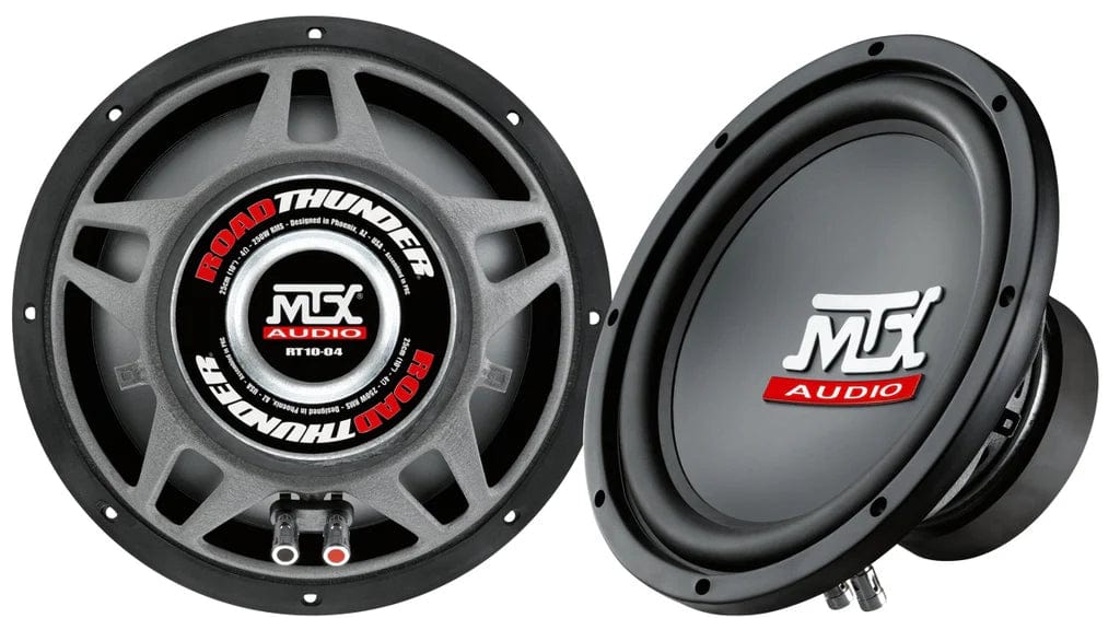 MTX Audio RoadThunder 250W 10" Subwoofer - RT10-04 – SoundHub