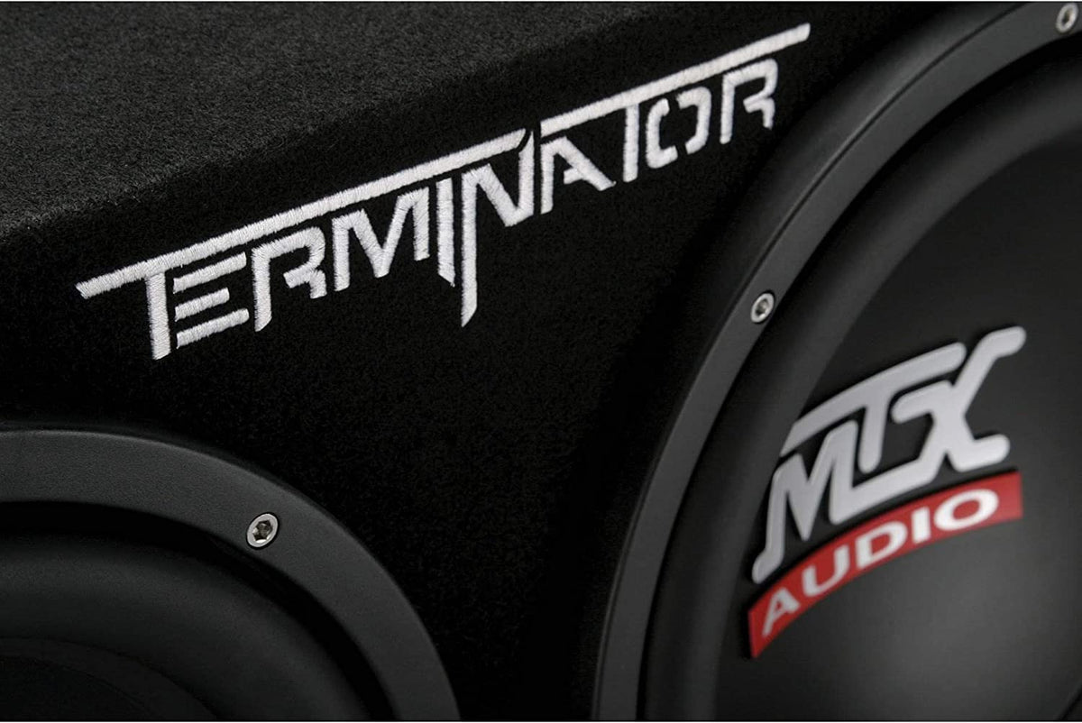 MTX Audio Terminator Dual 12" 1,000W Ported Subwoofer + Amplifier - TN ...